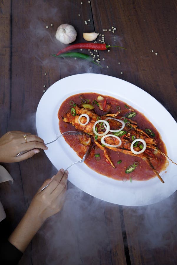 Lobster food ready to eat stock photo. Image of breakfast - 233864926