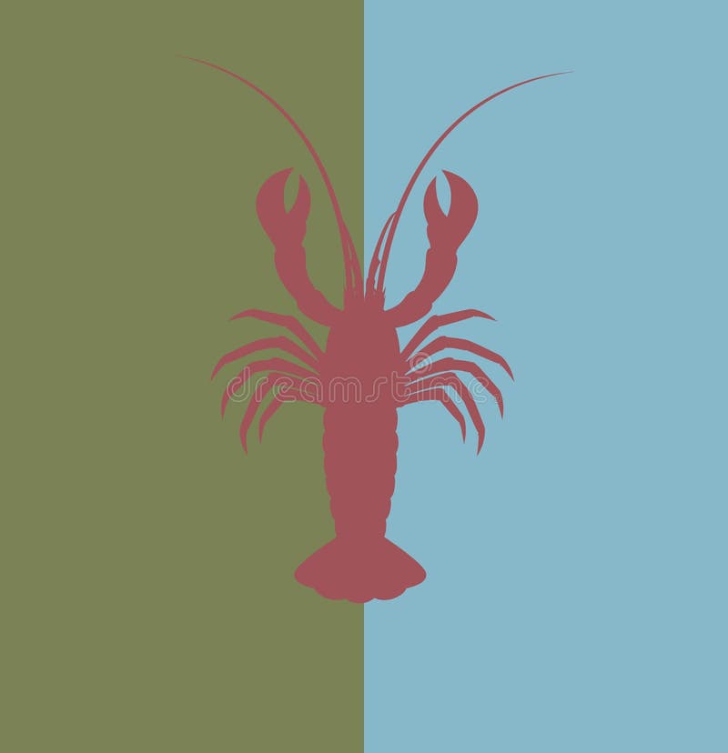 Lobster Shape stock vector. Illustration of insect, meal - 94295681