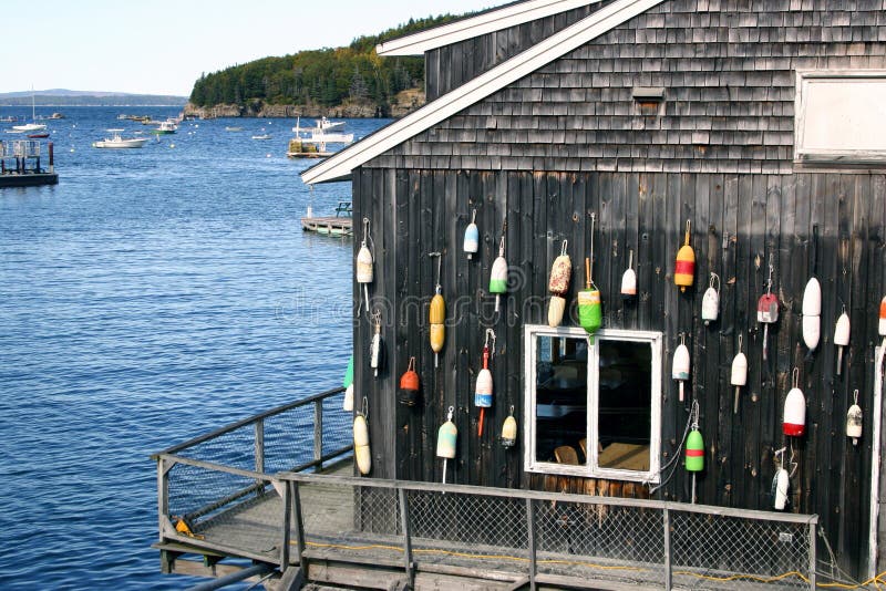 Lobster Shack stock photo. Image of buoys, unique, restaurant - 7601498