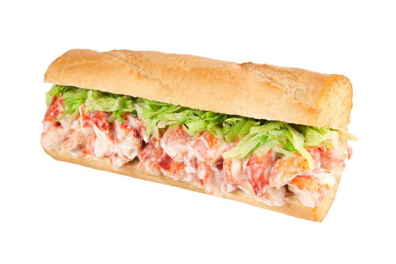 Lobster roll stock photo. Image of lobster, fresh, gourmet - 33403476