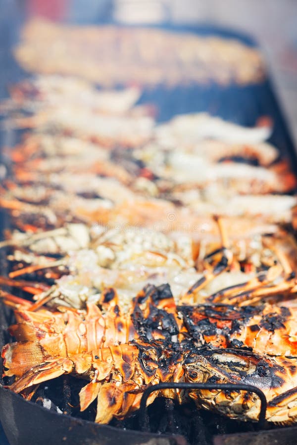 Lobsters and crayfish stock photo. Image of dinner, lobster - 30395700