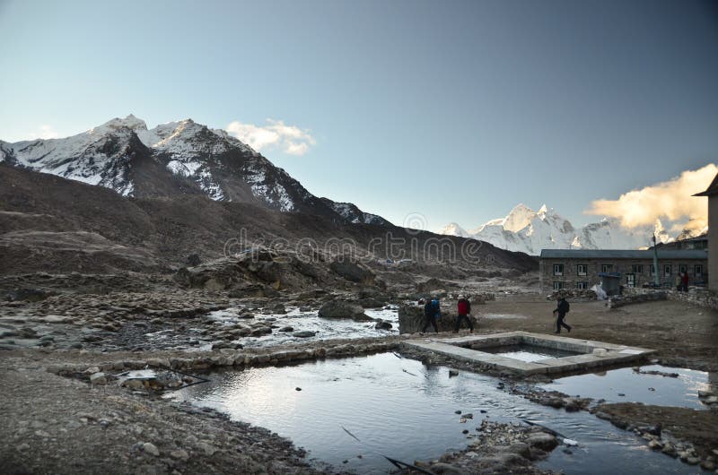 Lobuche - Everest village editorial photo. Image of asia - 25845936