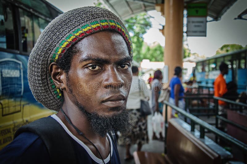 An Aboriginal Creole Muslim Guy on the Street Editorial Stock Photo ...