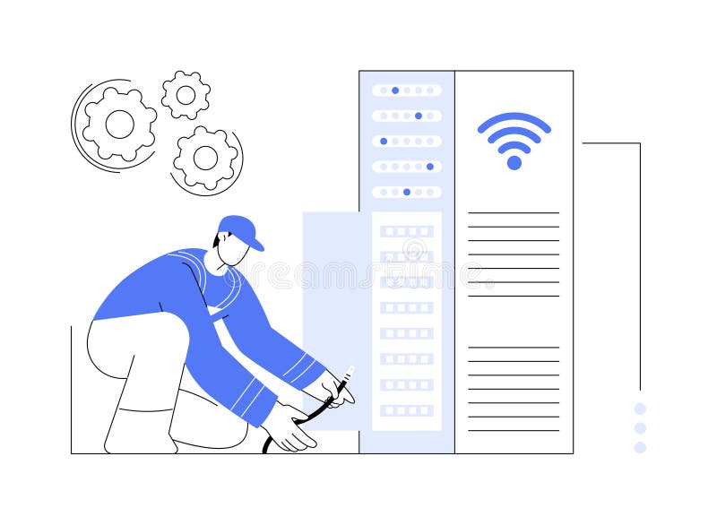 Local area network icon stock vector. Illustration of concept - 261356820