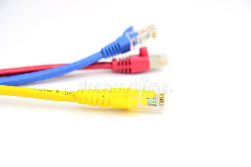 The Local Area Network Line Stock Photo - Image of modem, internet ...