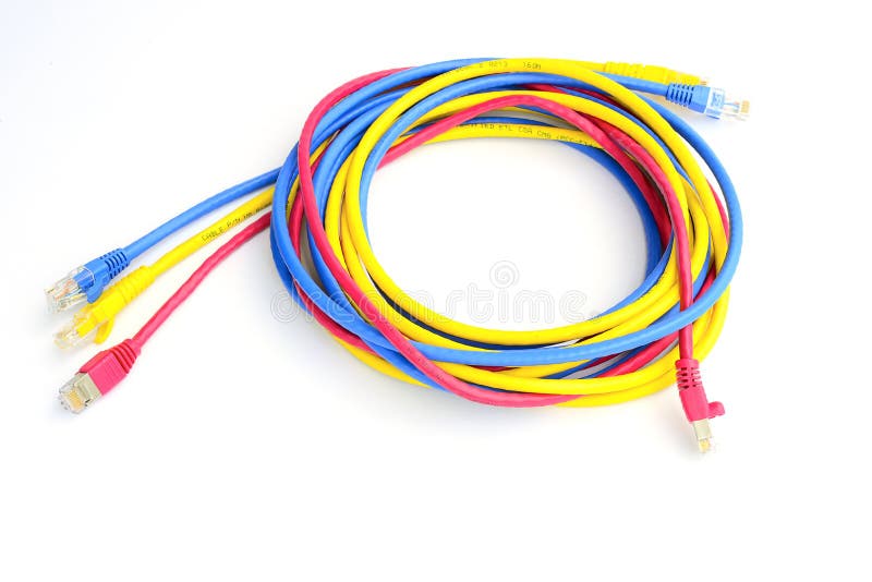 The Local Area Network Line Stock Photo - Image of line, isolated: 42631766