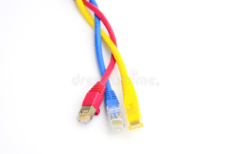 The Local Area Network Line Stock Image - Image of modem, background ...
