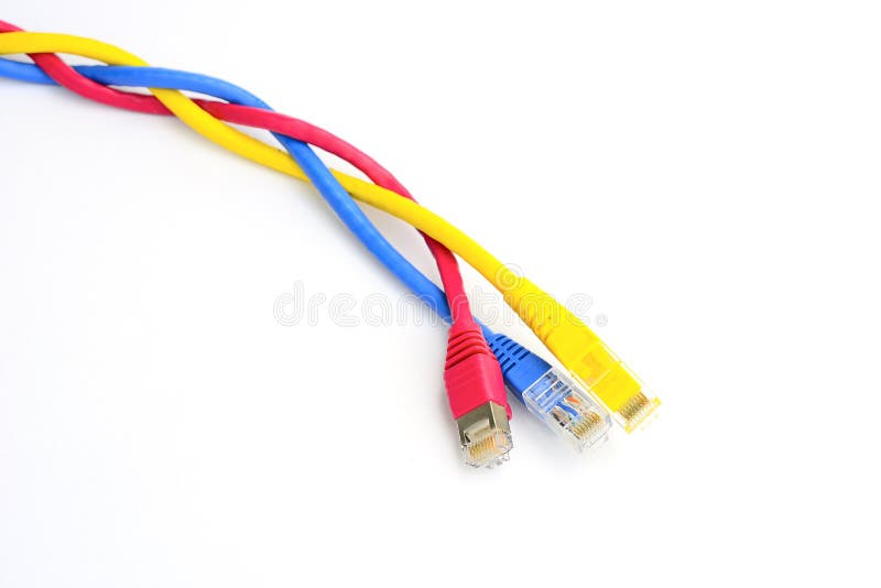 The Local Area Network Line Stock Image - Image of isolated, network ...