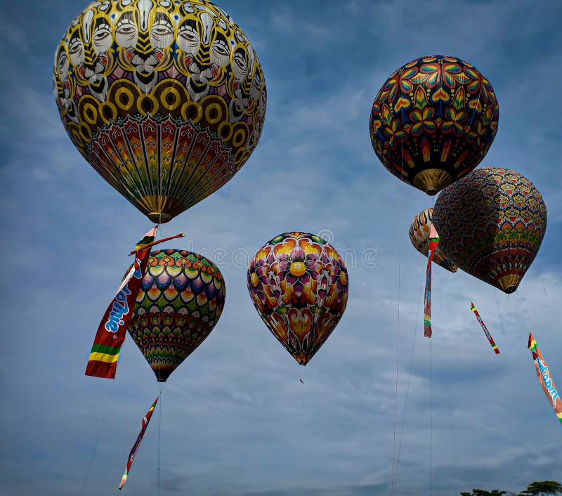 The Local Baloon Air editorial image. Image of wonosobo - 262789495