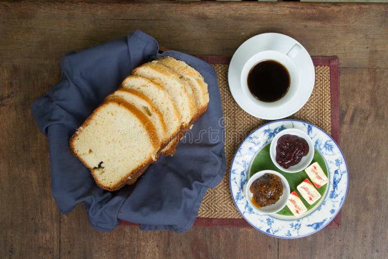 Local Breakfast set stock photo. Image of hotel, rustic - 76195330