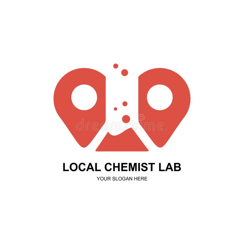 Local Chemist Lab Logo Design Free Download Stock Vector - Illustration ...