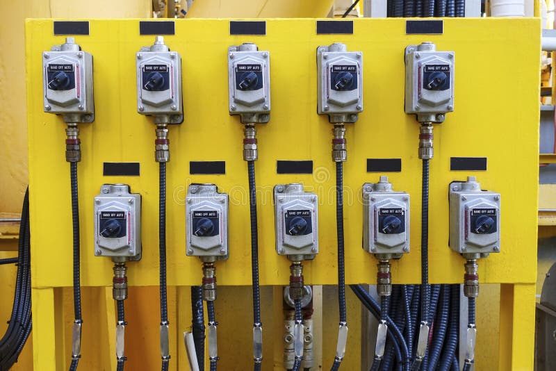 Local Control Switch of Circuit Breaker of Control and Protection Panel ...