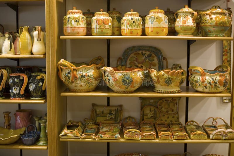 Local Crafts stock photo. Image of positano, earthware - 1478352