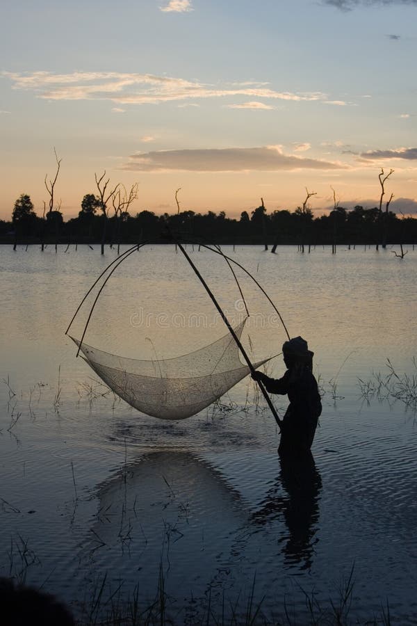 Local Fishing, Thailand stock image. Image of dust, local - 10825303