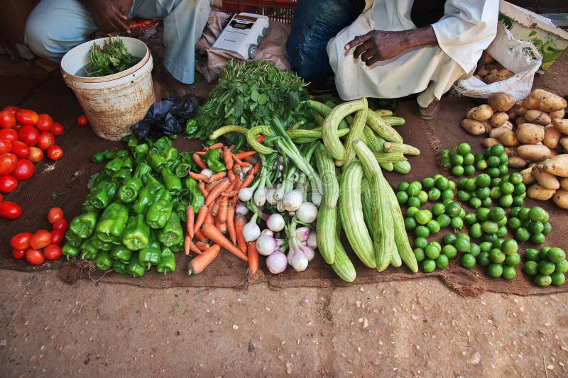 The Local Market in Khartoum, Sudan Editorial Stock Photo - Image of ...