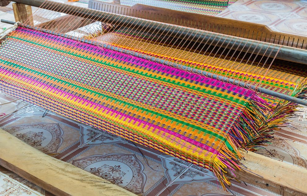 Local mat from papyrus stock illustration. Illustration of seamless ...