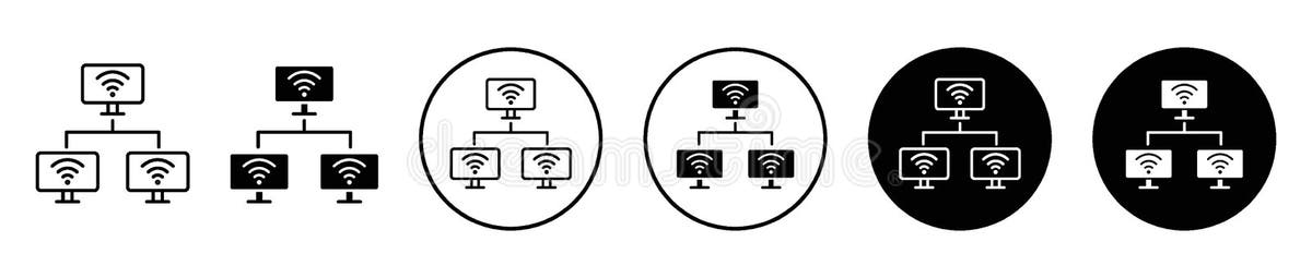 Icon Local Network Stock Illustrations – 4,206 Icon Local Network Stock ...