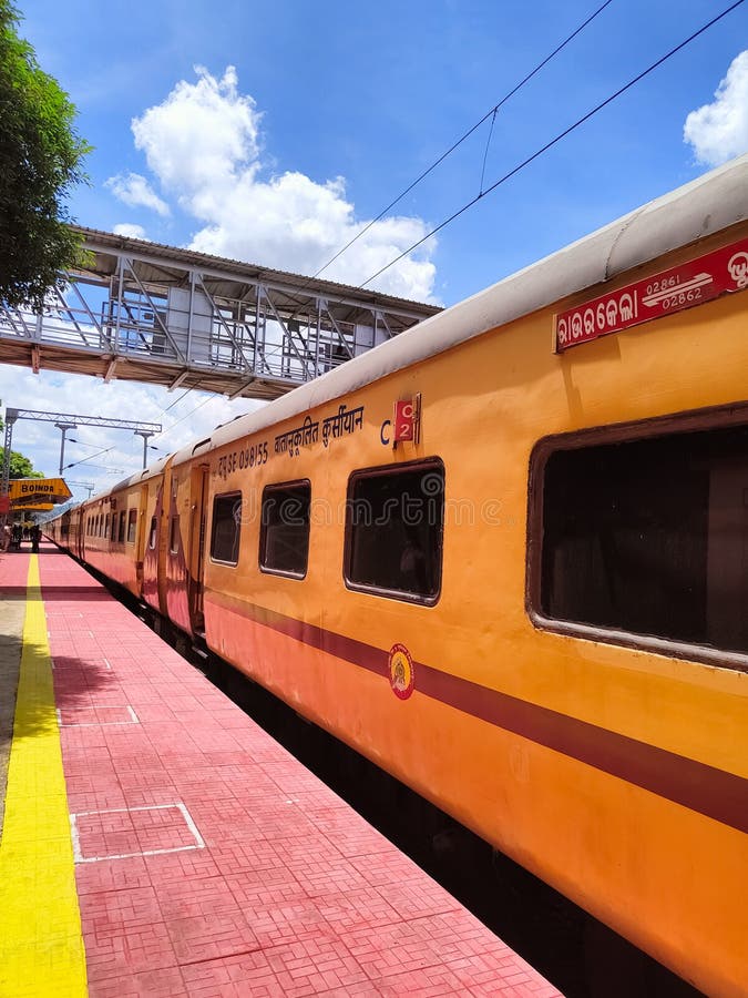 Boinda , 24 July 2021 : a Local Passenger Train at the Railway Station ...