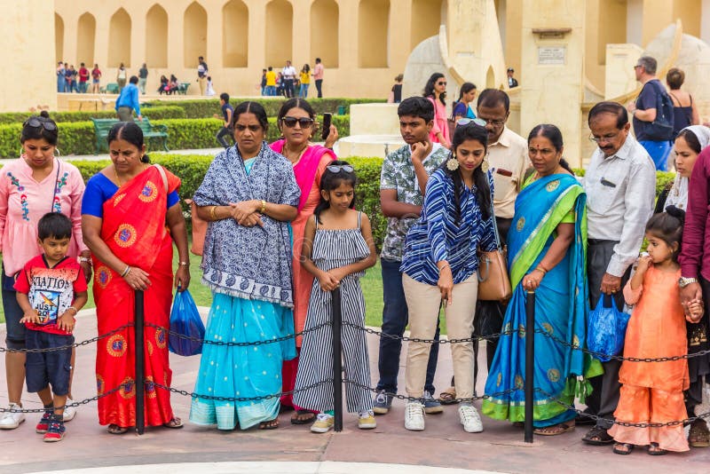 Local People at the Astronomical Observatory in Jaipur Editorial Image ...