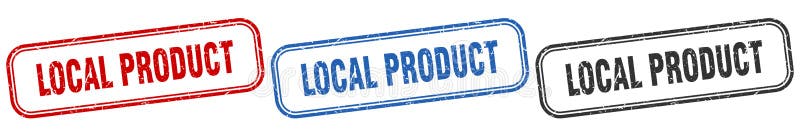Local Product Label Sticker Stock Vector - Illustration of badge ...