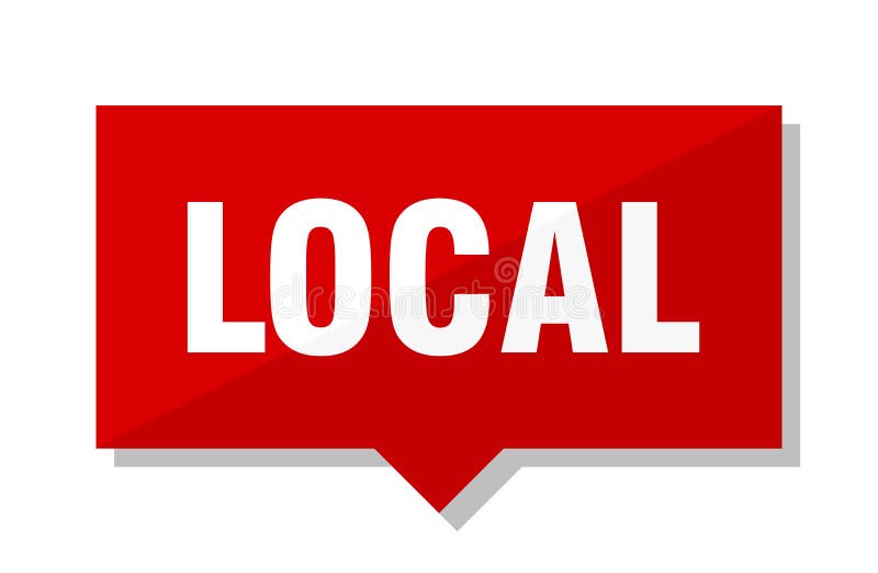 Local price tag stock vector. Illustration of flat, button - 118939107