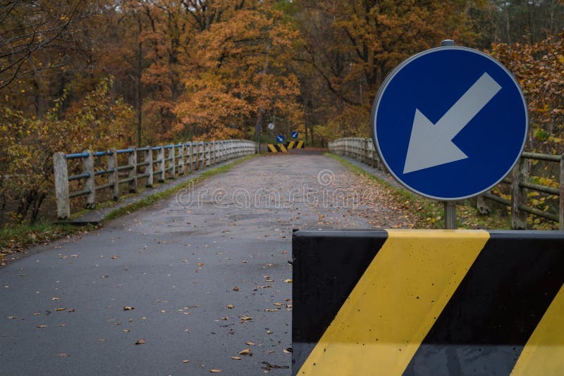 LOCAL ROAD and BRIDGE OVER the RIVER Stock Photo - Image of natural ...