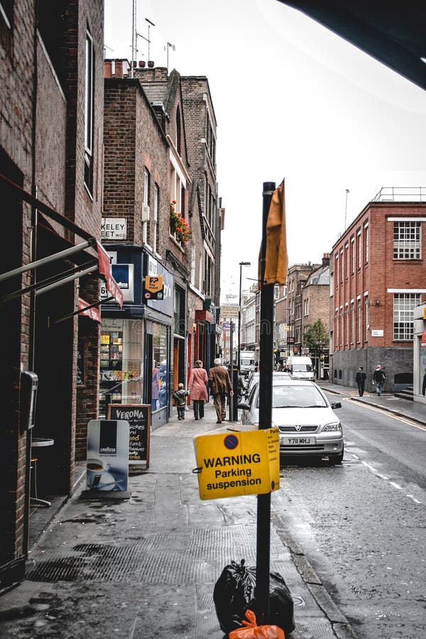 Local street in London editorial image. Image of street - 267076655