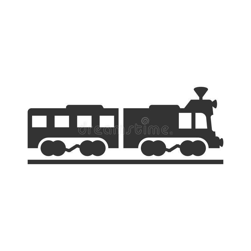 Local Train icon stock vector. Illustration of vehicle - 213764562