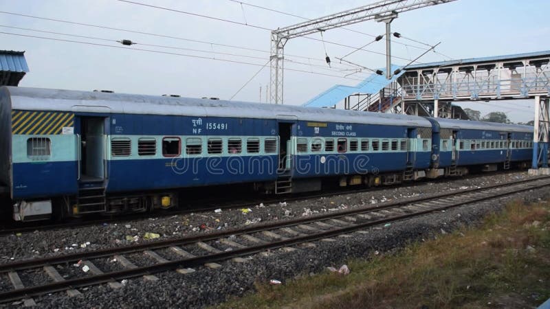 Local Train Leaving a Station in Berlin Stock Footage - Video of ...