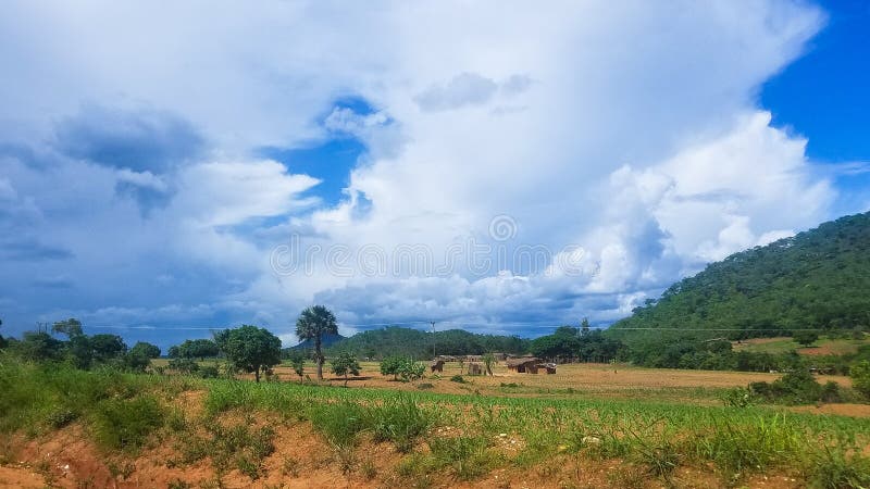 Local Village in the Highlands Stock Image - Image of house, people ...