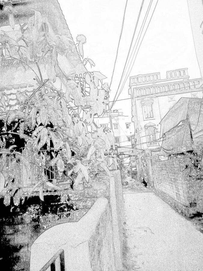 Locality, sketch stock illustration. Illustration of sketch - 175820539