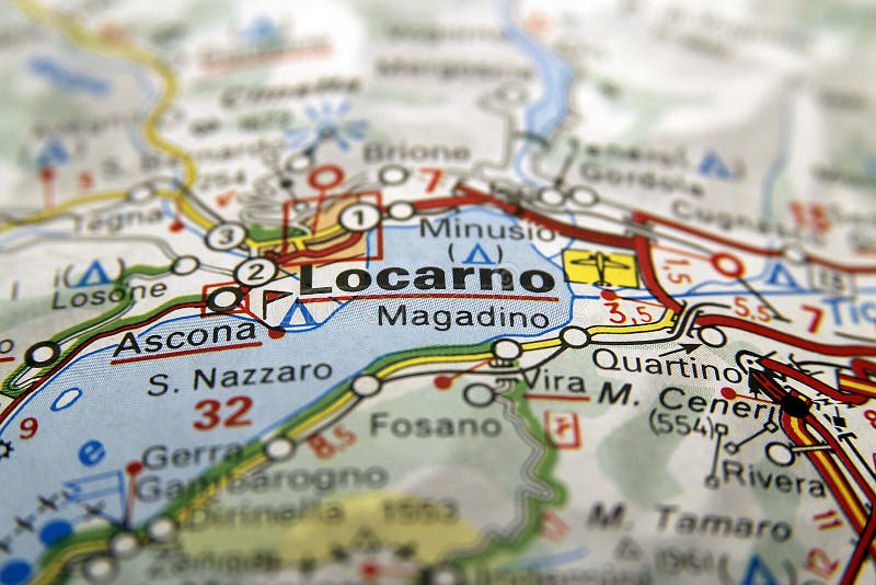 Locarno Map Stock Photos - Free & Royalty-Free Stock Photos from Dreamstime