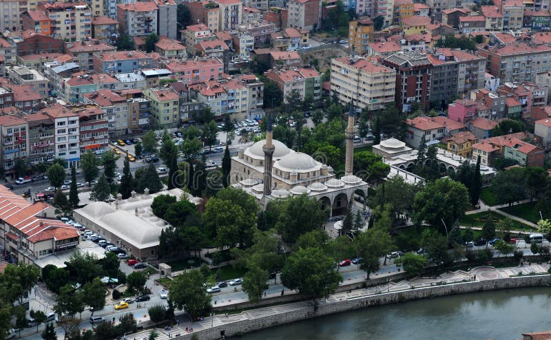 Sultan Beyazit Mosque and Complex - Amasya TURKEY Stock Photo - Image ...