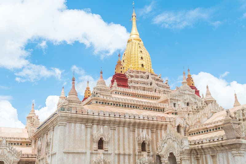 Amazing View of Bagan Temples, Myanmar Stock Photo - Image of landmark ...