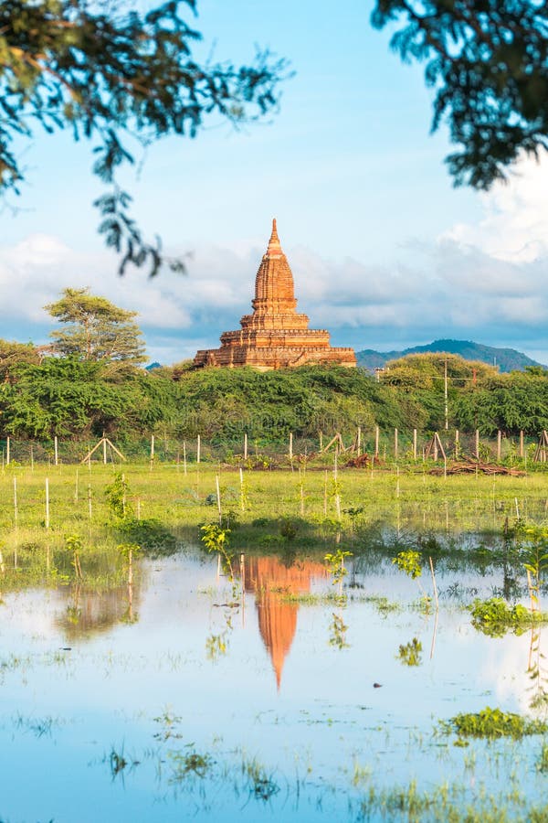 Amazing View of Bagan Temples, Myanmar Stock Photo - Image of landscape ...