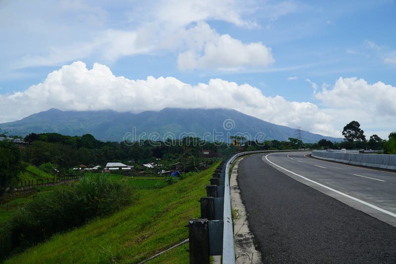 Magnificent Freeway in Semarang, Central Java, Indonesia Stock Photo ...