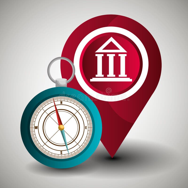 Location concept design stock illustration. Illustration of place ...