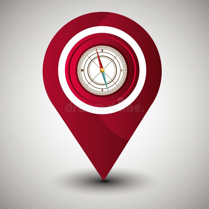 Location concept design stock illustration. Illustration of isolated ...