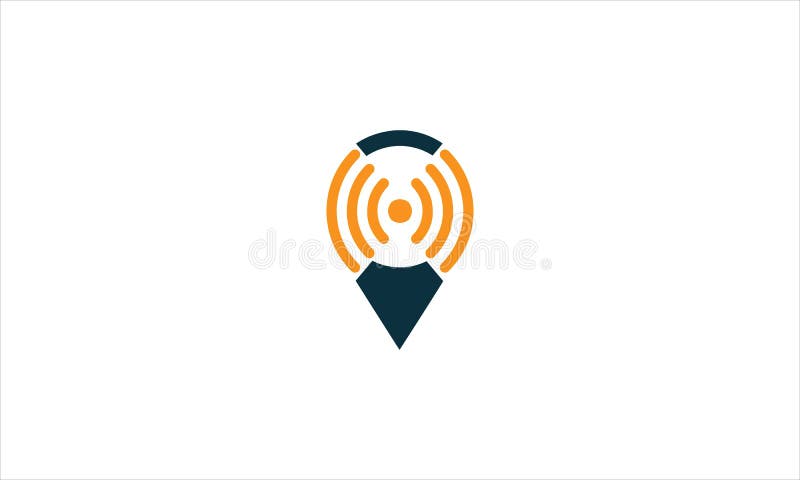 Location and Connection or Signal Logos Wifisignal Point Design ...