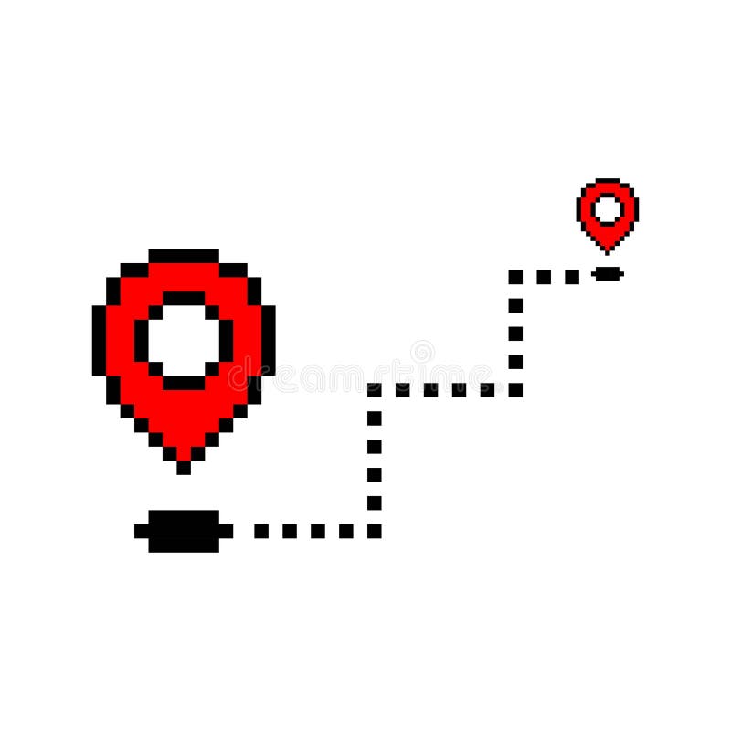 Pixel Art Treasure Map Stock Illustrations – 87 Pixel Art Treasure Map ...