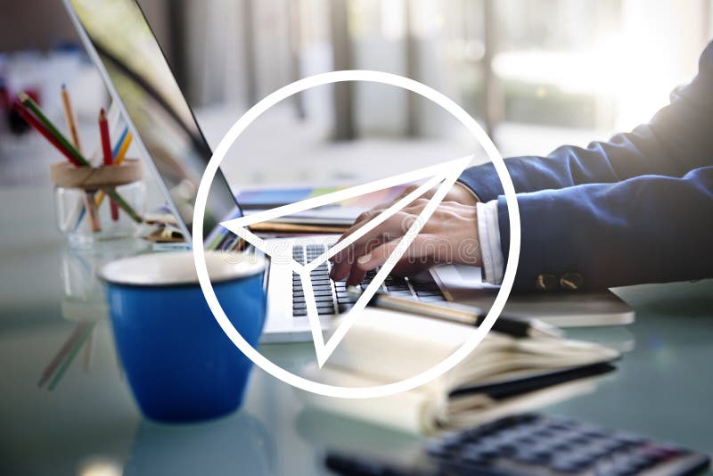 Location Destination Navigation Pointer Concept Stock Image - Image of ...