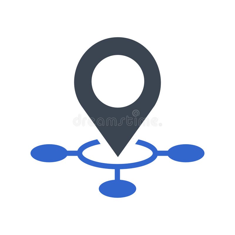 Location Direction Icon stock vector. Illustration of sign - 174898406