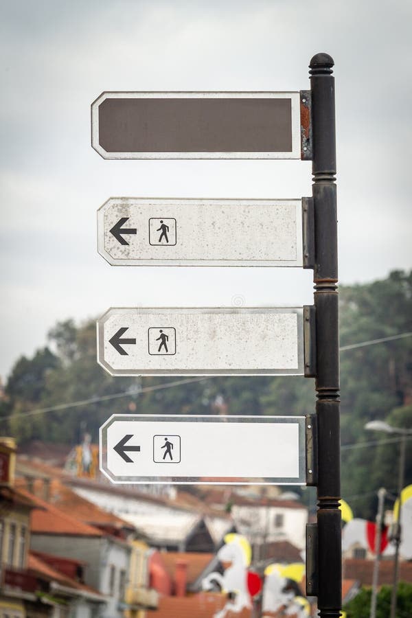 Location and Direction Signs Mockup Stock Image - Image of gaia ...