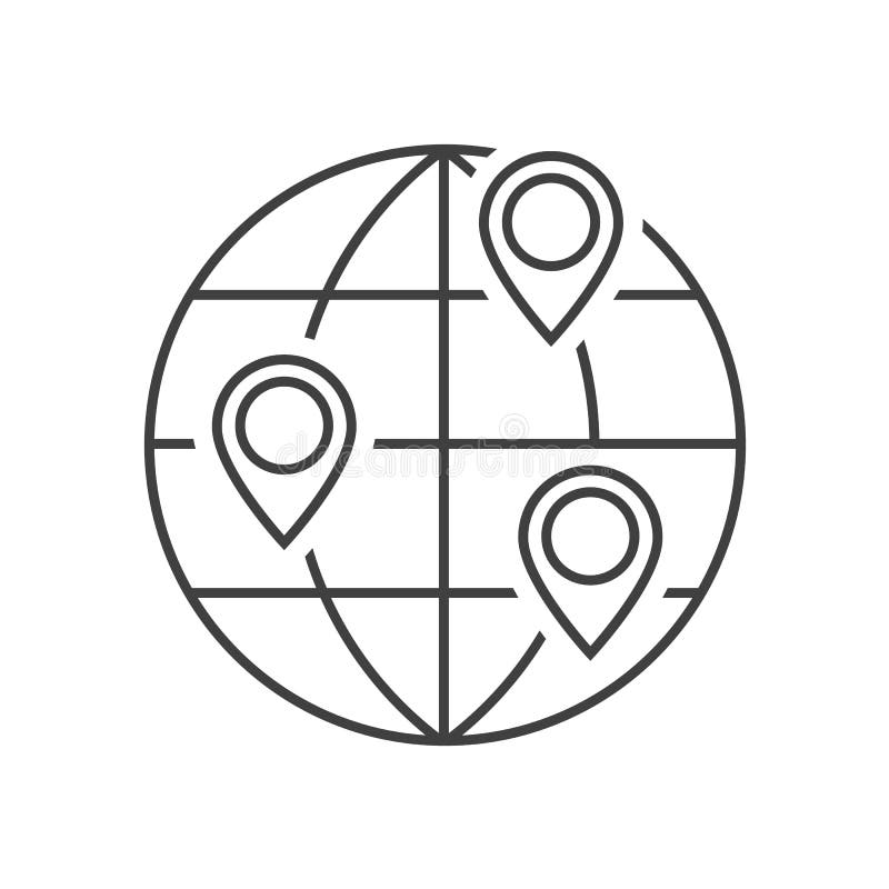 Location Outline Stock Illustrations – 242,274 Location Outline Stock ...