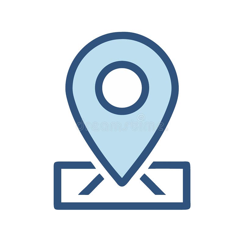 Location icon stock illustration. Illustration of location - 381388562