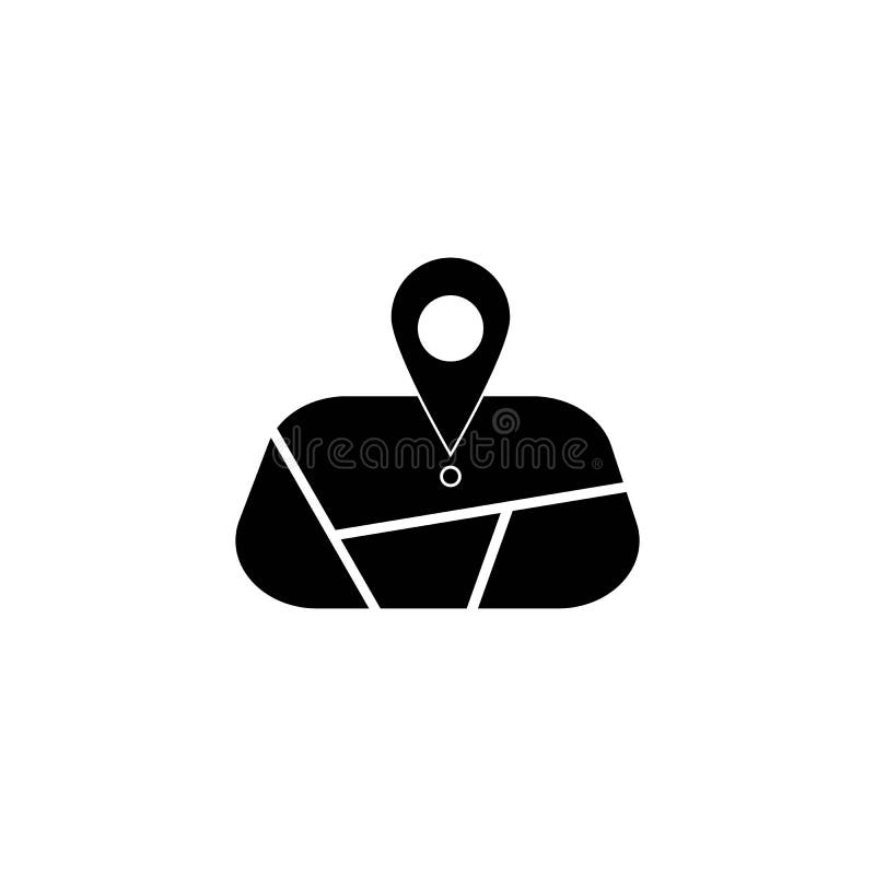 Location icon logo vector stock illustration. Illustration of icon ...