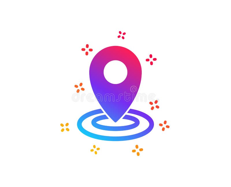 Location Icon. Map Pointer Sign. Vector Stock Vector - Illustration of ...