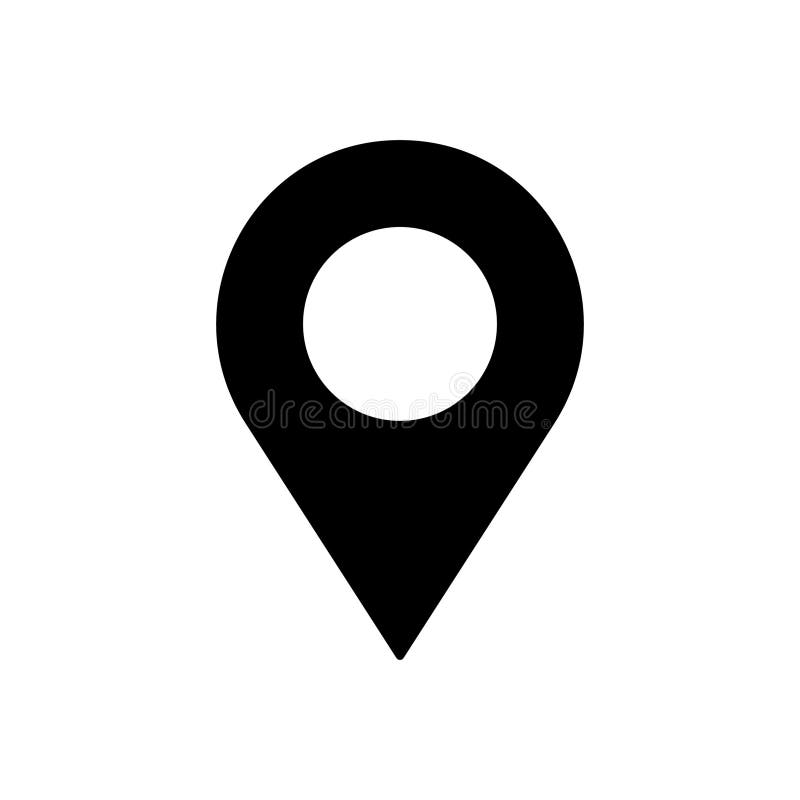 Location Icon. Location Pin Icon Stock Vector - Illustration of place ...