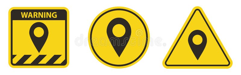 Location Icon Sign Isolate on White Background,Vector Illustration ...