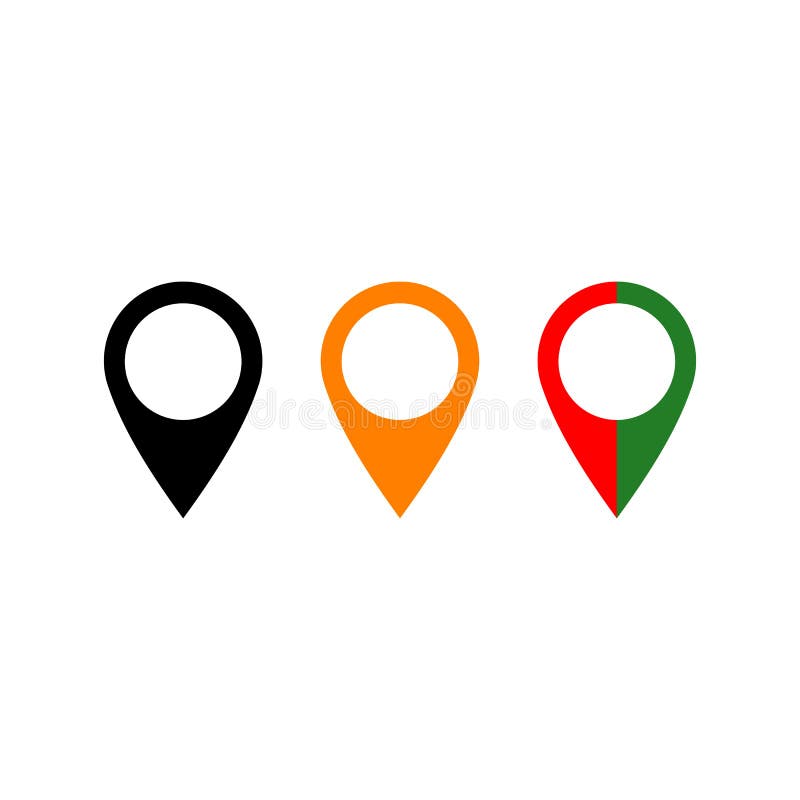 Location Icon Template. Navigation Map, Gps, Direction, Place, Compass ...